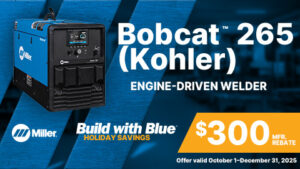 Miller Bobcat 265 Welder/Generator | Kohler Engine 907826 - Service ...
